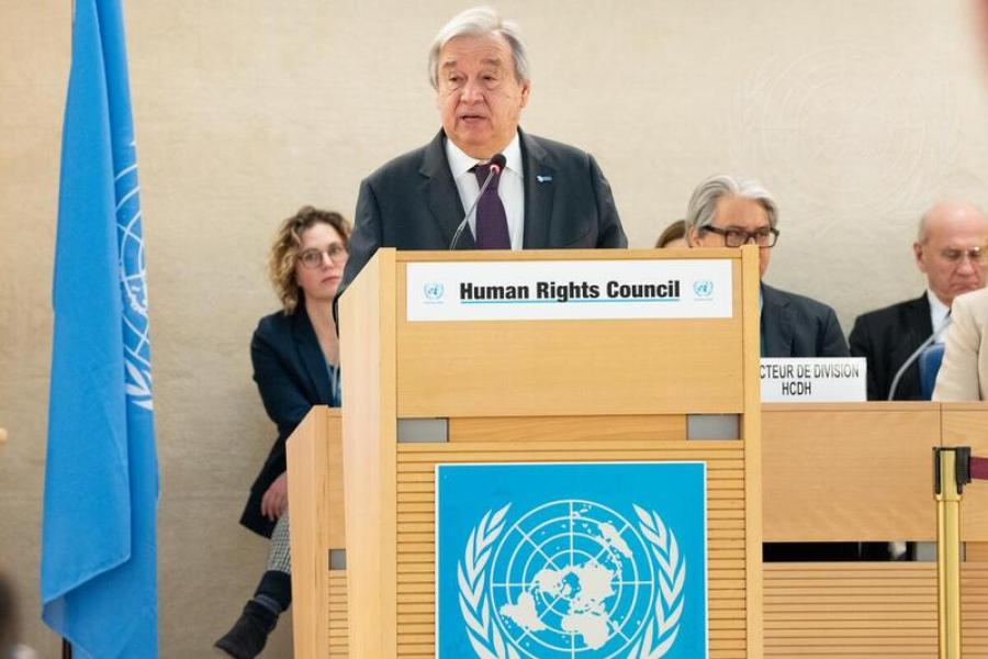 Secretary General International Community Must Rebuild Social Cohesion